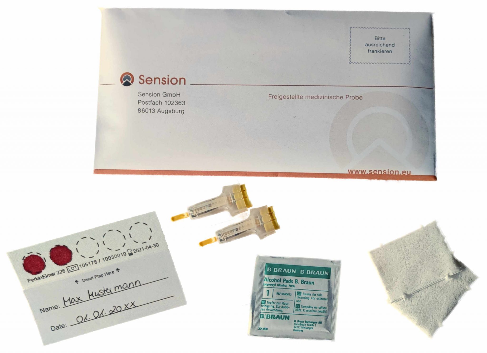 SensioScreen® Masern Antikörper - Titer der Impfung - Sension - 23,43